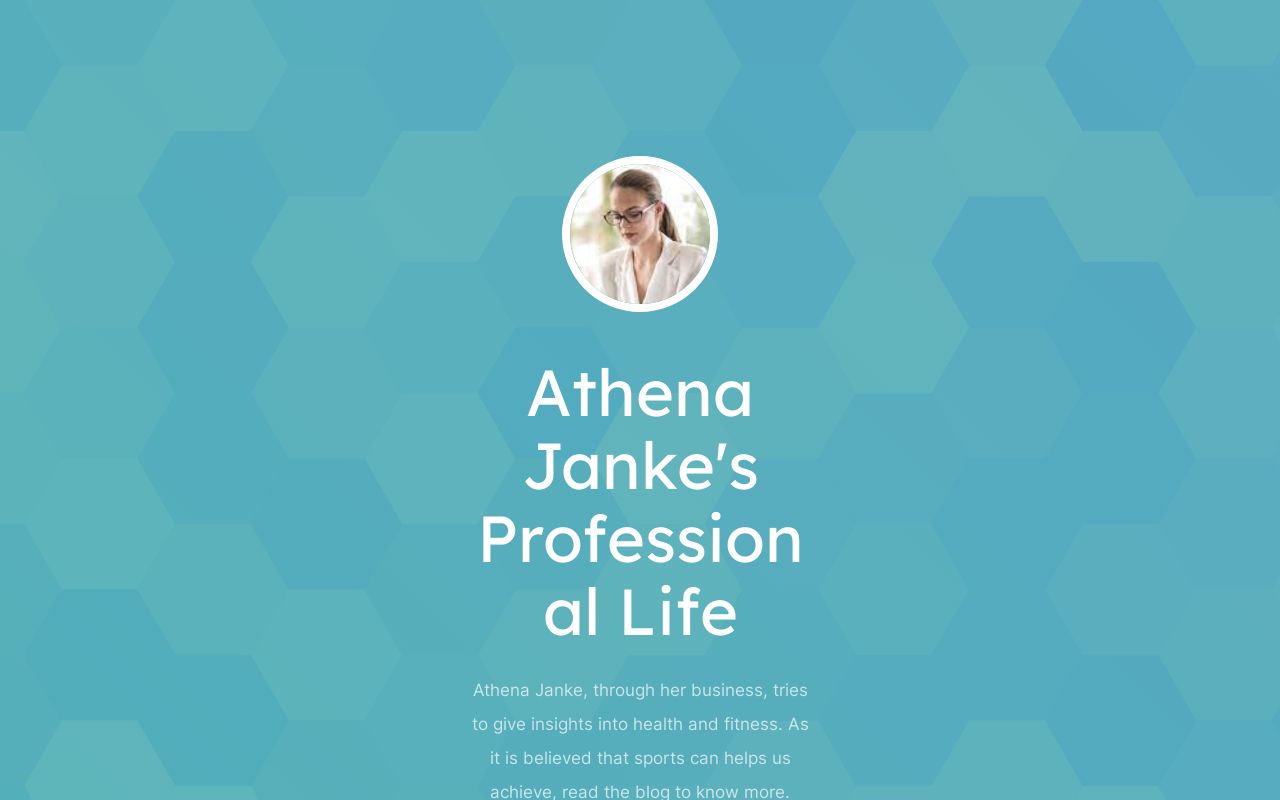 Athena Janke's Professional Life